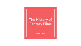 The History of Fantasy | PPT