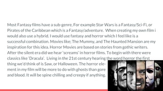 The History of Fantasy | PPT