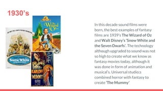 The History of Fantasy | PPT