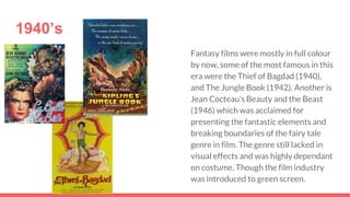 The History of Fantasy | PPT