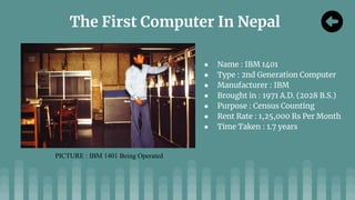 History Of Computers In Nepal | PDF