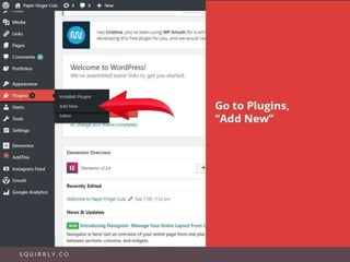 Install Website Analysis from ZIP Archive | PPTX