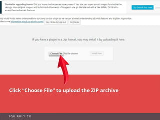 Install Website Analysis from ZIP Archive | PPTX