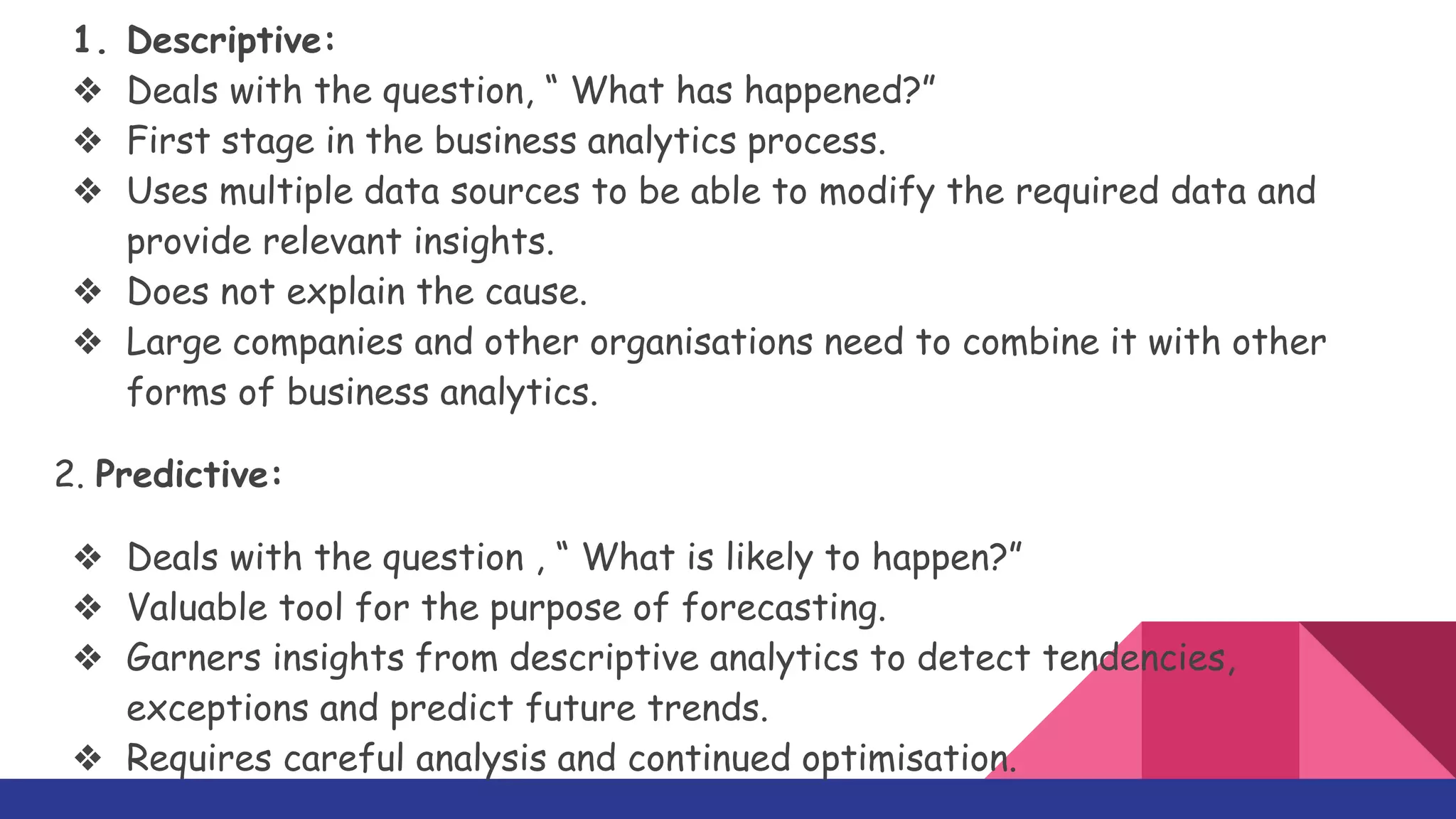 INTRODUCTION TO BUSINESS ANALYTICS | PPTX
