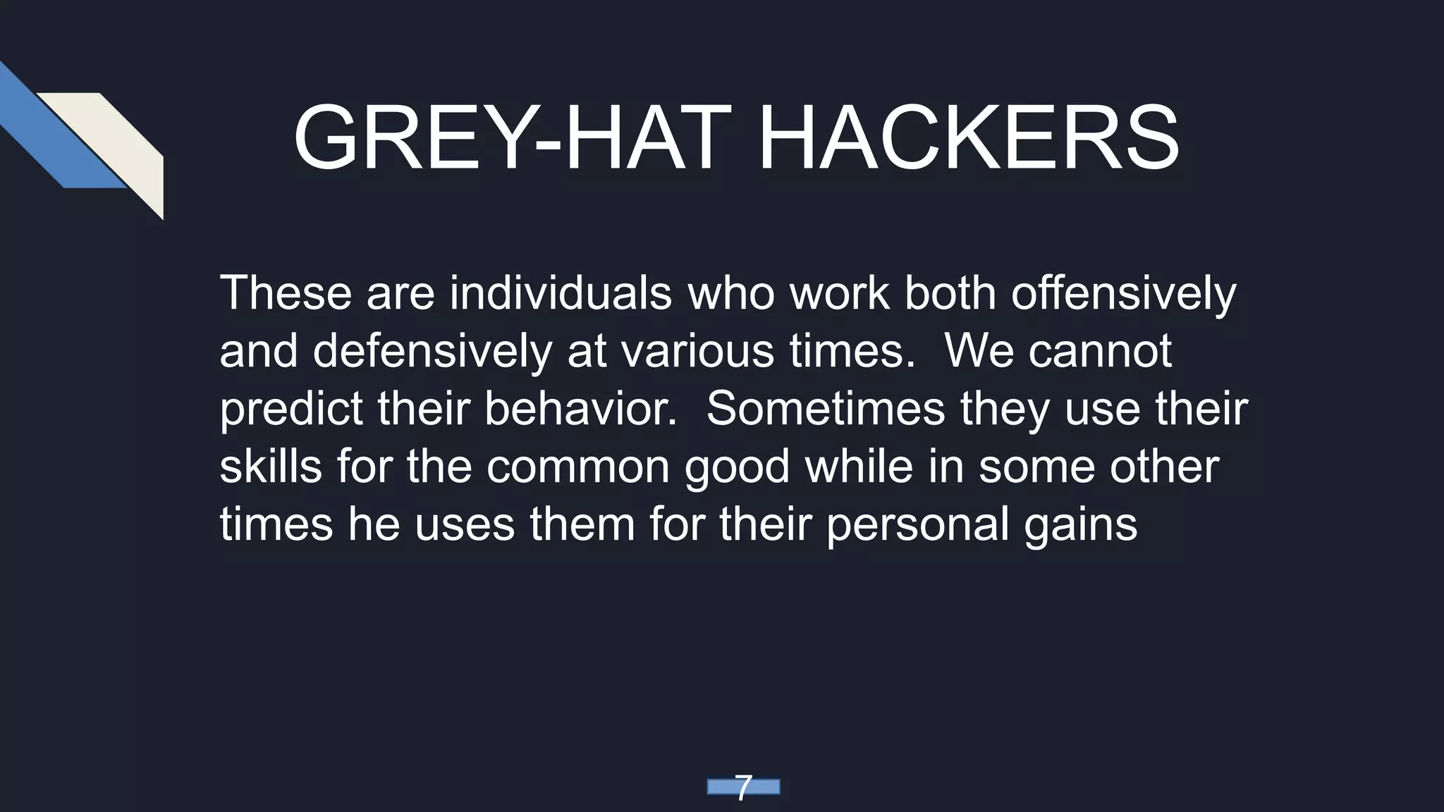 Ethical Hacking Presentation Pptx