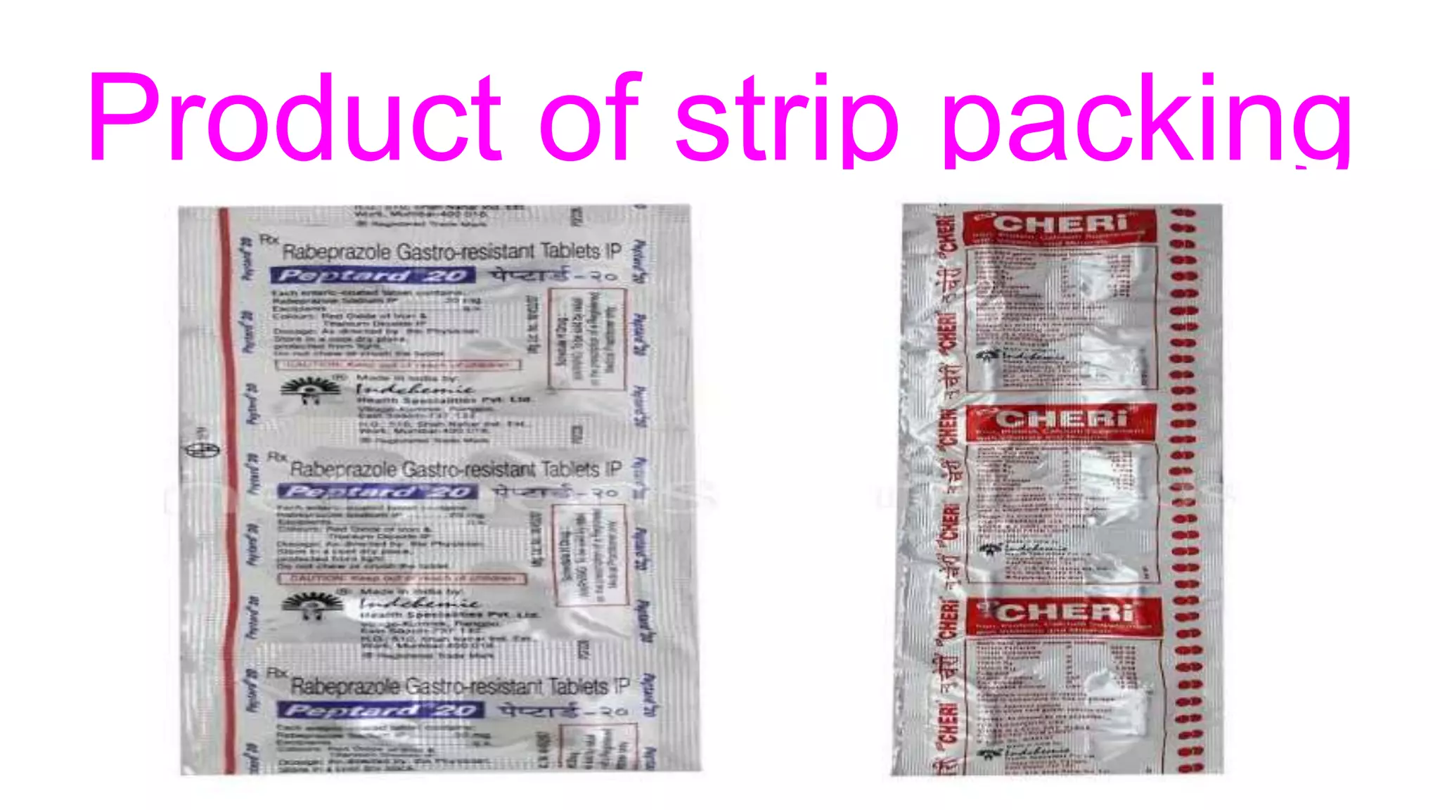 process of strip packing | PPTX