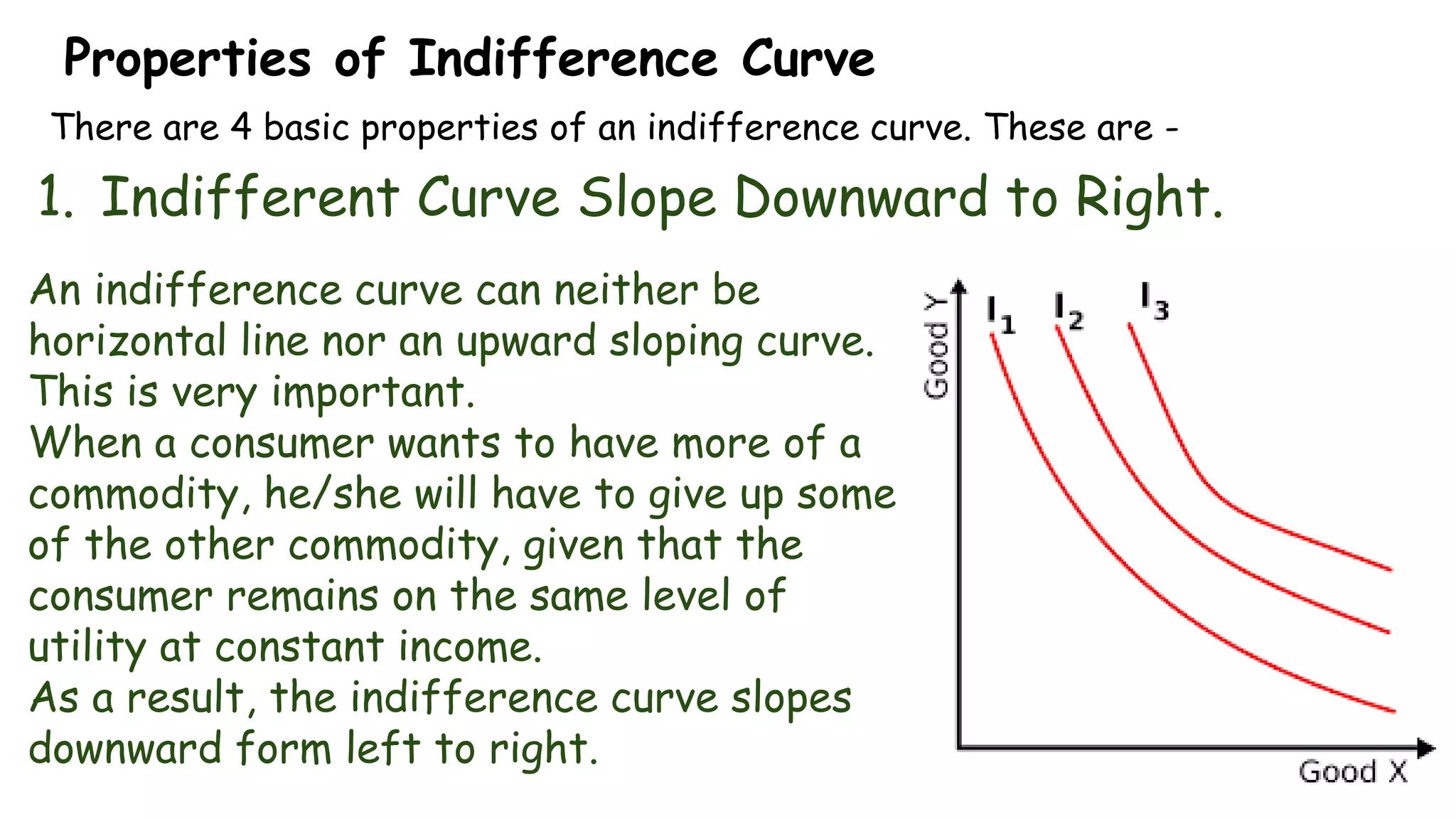 Indifference Curve Theory | indifference curve | indifferece curve ...