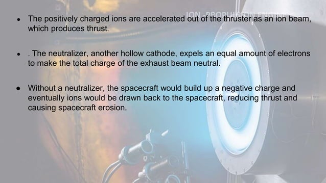 Ion Propulsion Engine | PPTX | Chemistry | Science