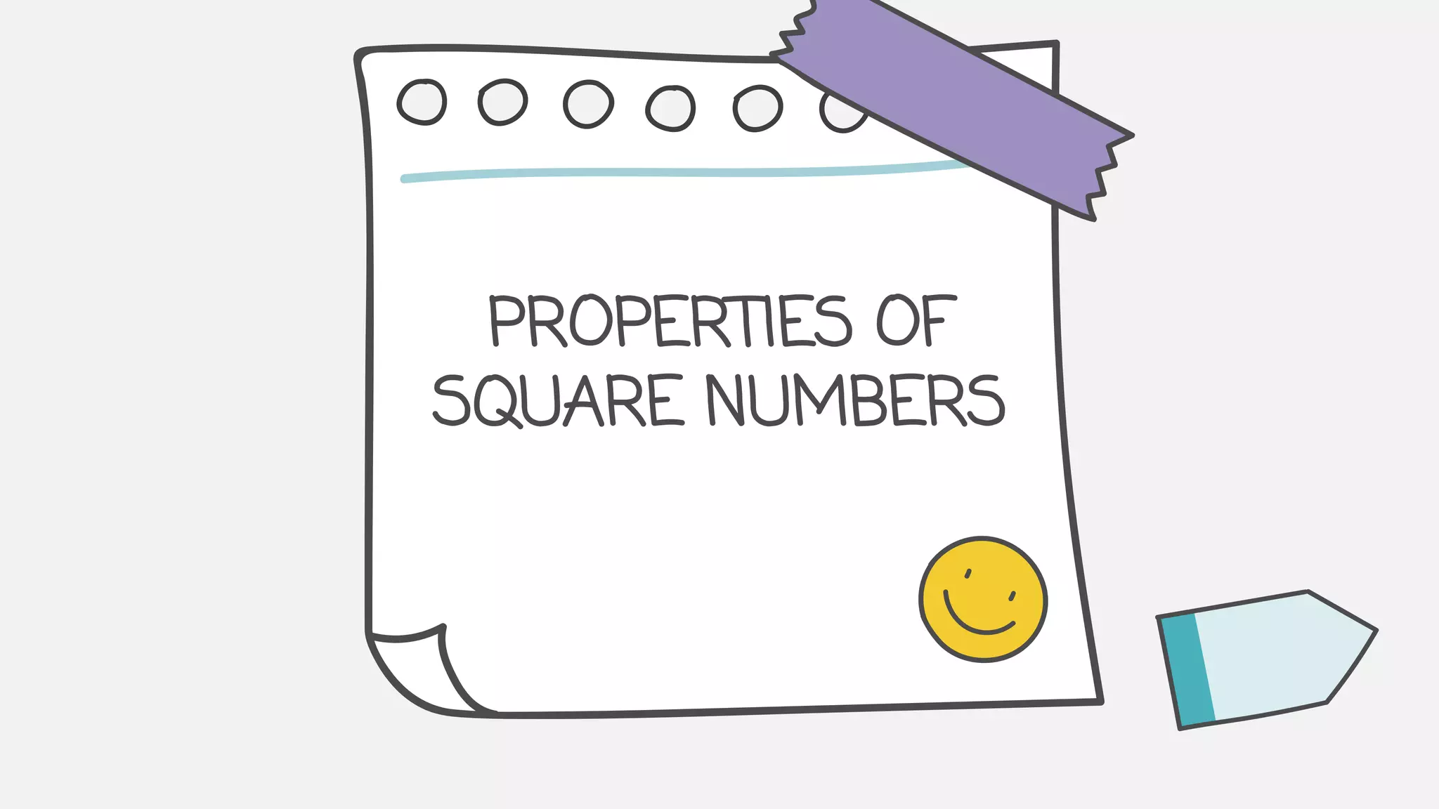 PROPERTIES OF SQUARE NUMBERS | PPTX