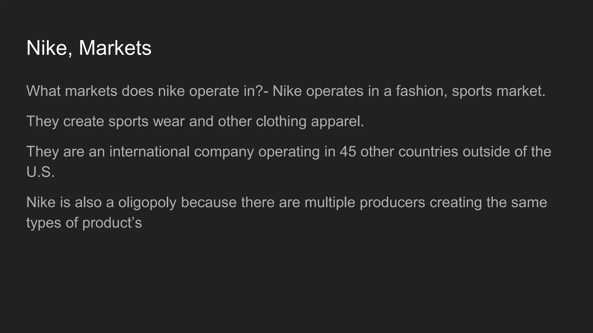 Nike Marketing | PPTX