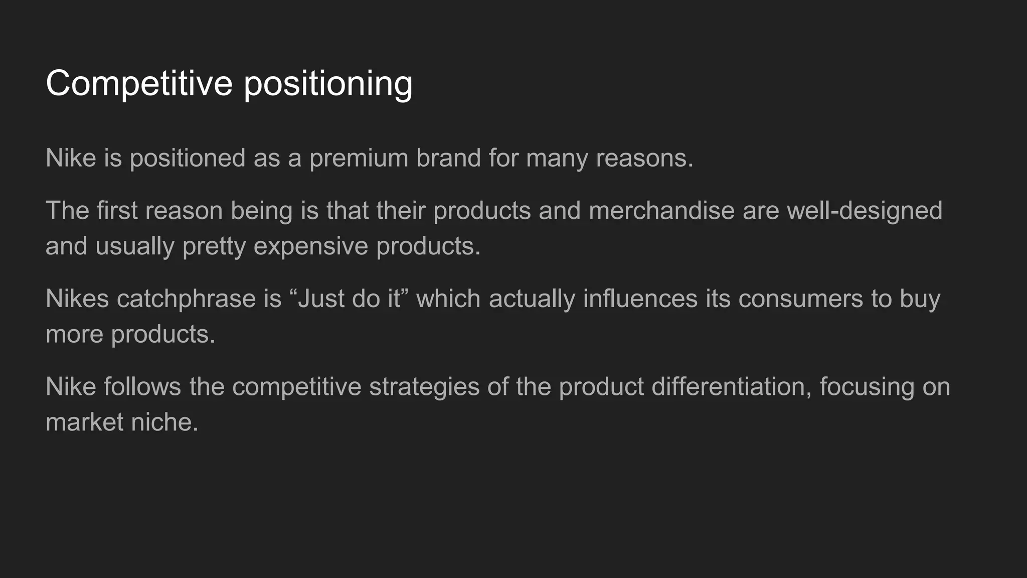 Nike Marketing | PPTX