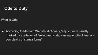 Romantic Literature | PPTX