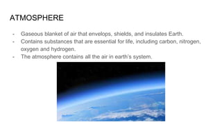 EARTH SUBSYTEMS | PPTX