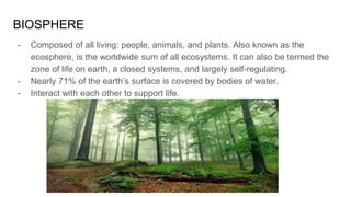 EARTH SUBSYTEMS | PPTX