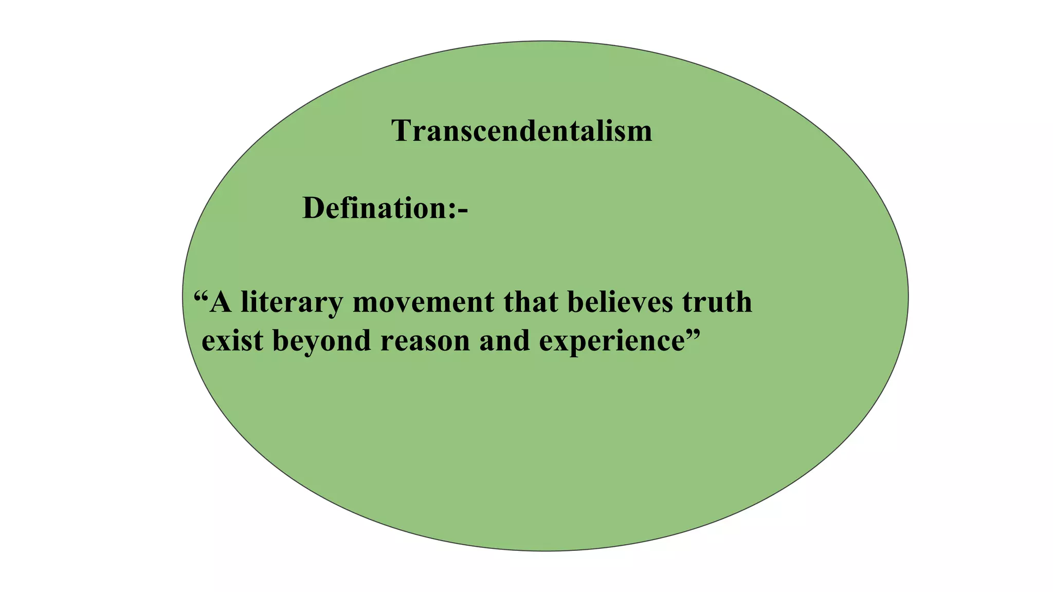 transcendentalism.pptx | Spirituality | Religion & Spirituality