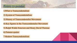 transcendentalism.pptx | Spirituality | Religion & Spirituality