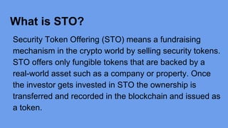 STO development services | PPTX