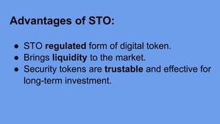 STO development services | PPTX
