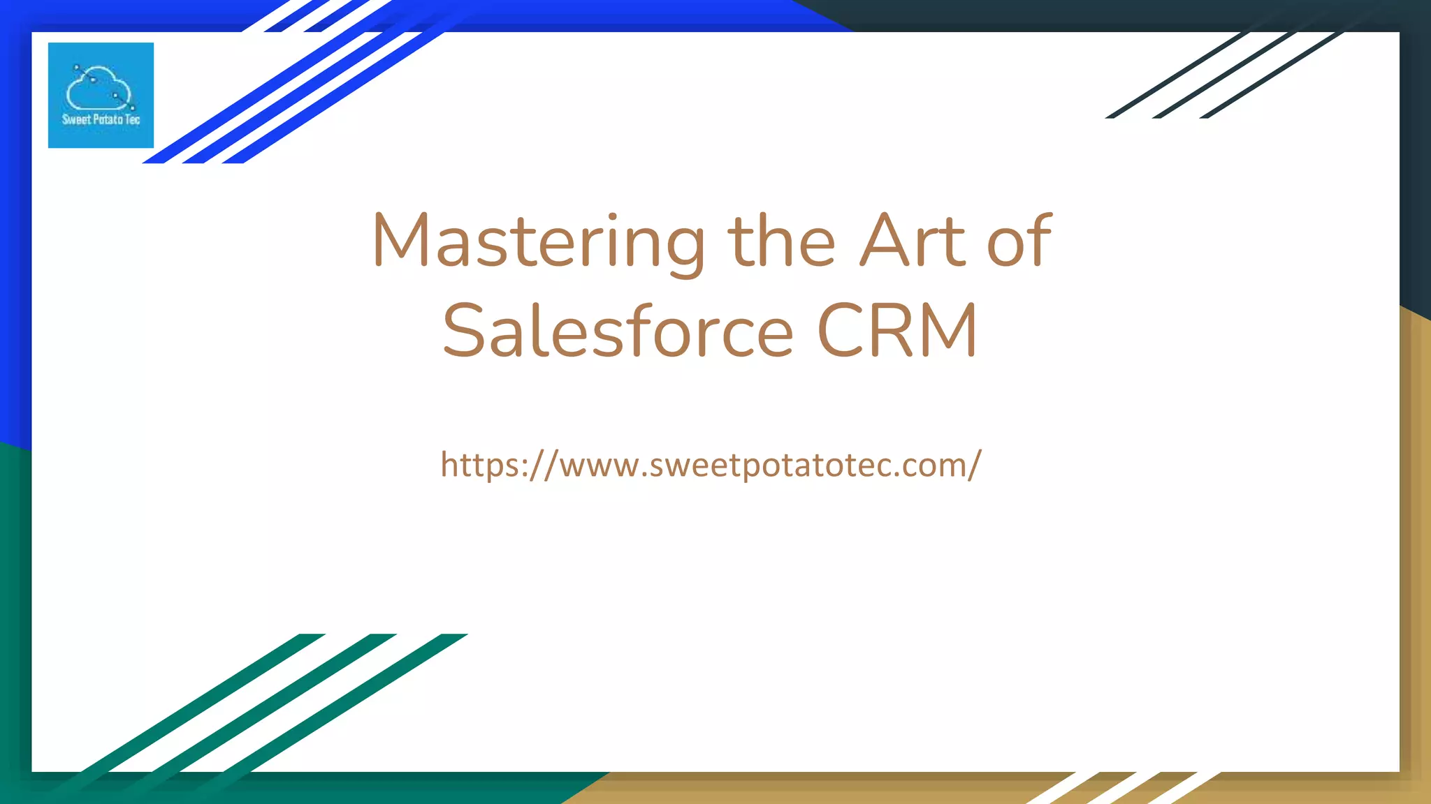 Mastering the Art of Salesforce CRM | PPT