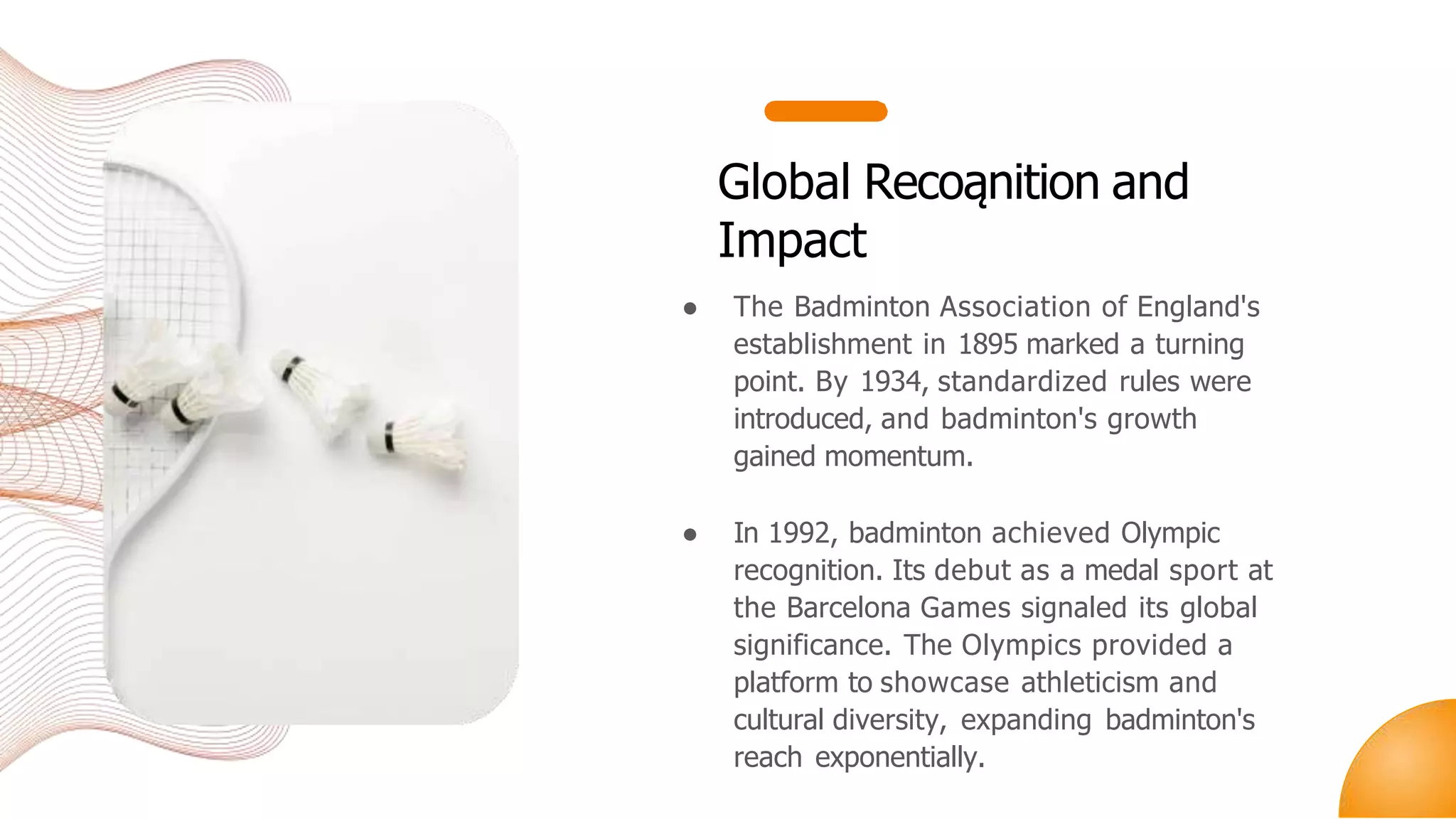 History of Badminton | PPTX