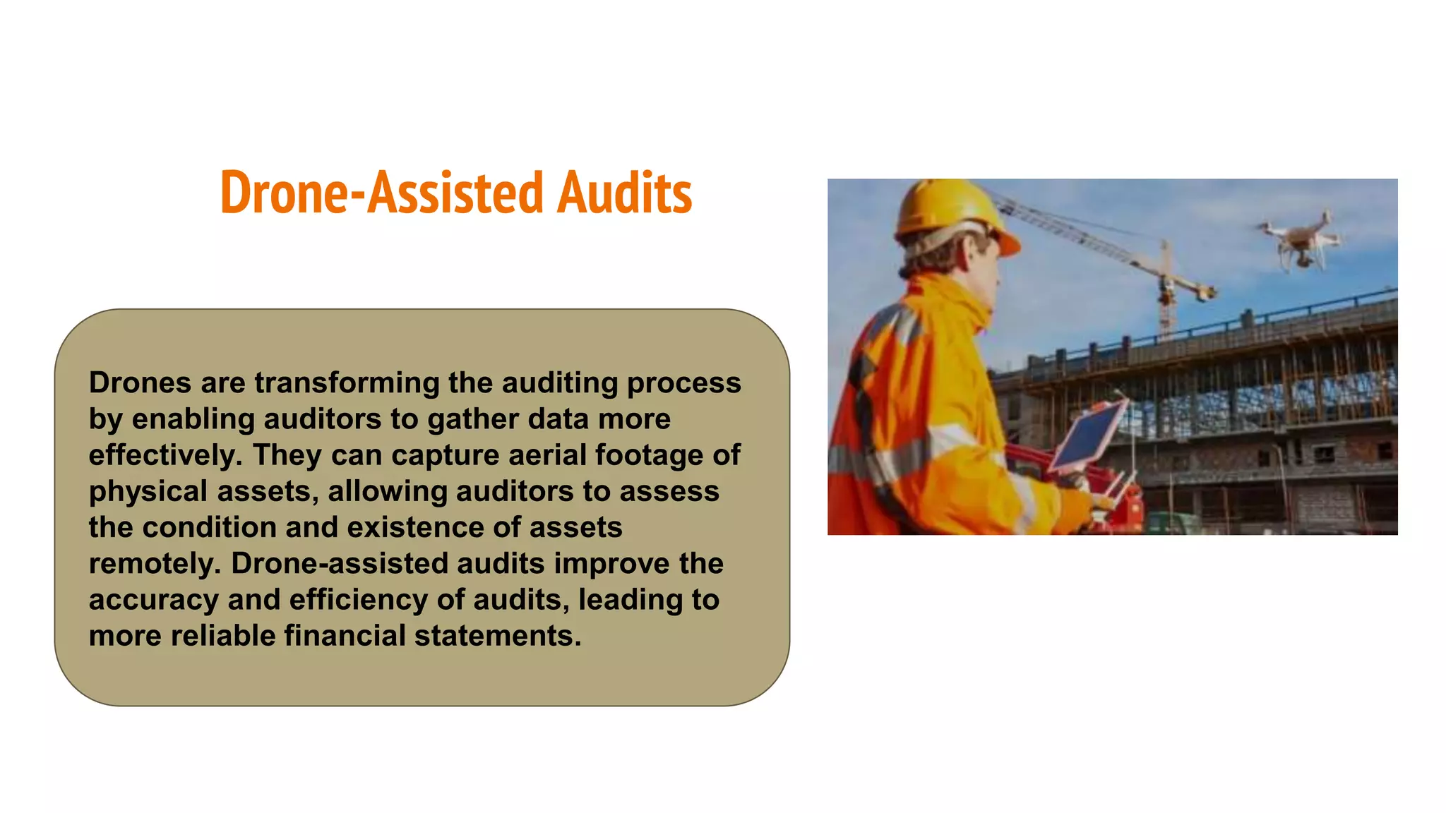 Accounting with Drones - Sri Akshay - 23COMD60 | PPTX