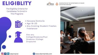 ekarma admission open | PPTX