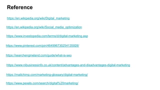 Digital Marketing : The Key Components of Digital Marketing | PPTX