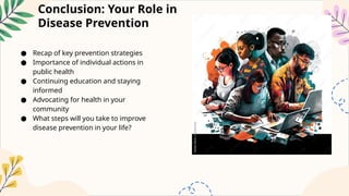 Disease Prevention and Control: Safegaurd | PPTX
