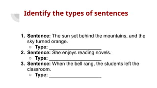Types of Sentences and the transformation among them .pptx