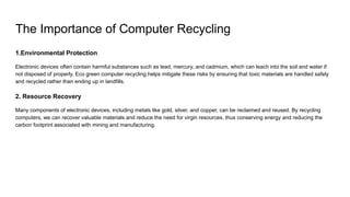 Eco Green Computer Recycling best services | PPT