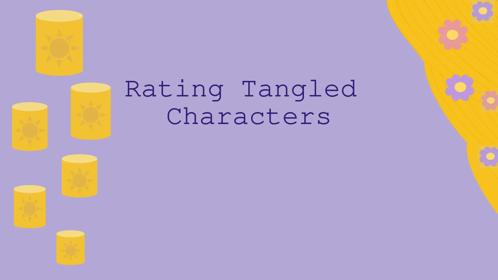 Tangled Movie Slide Shows Presentaion Themes | PPTX