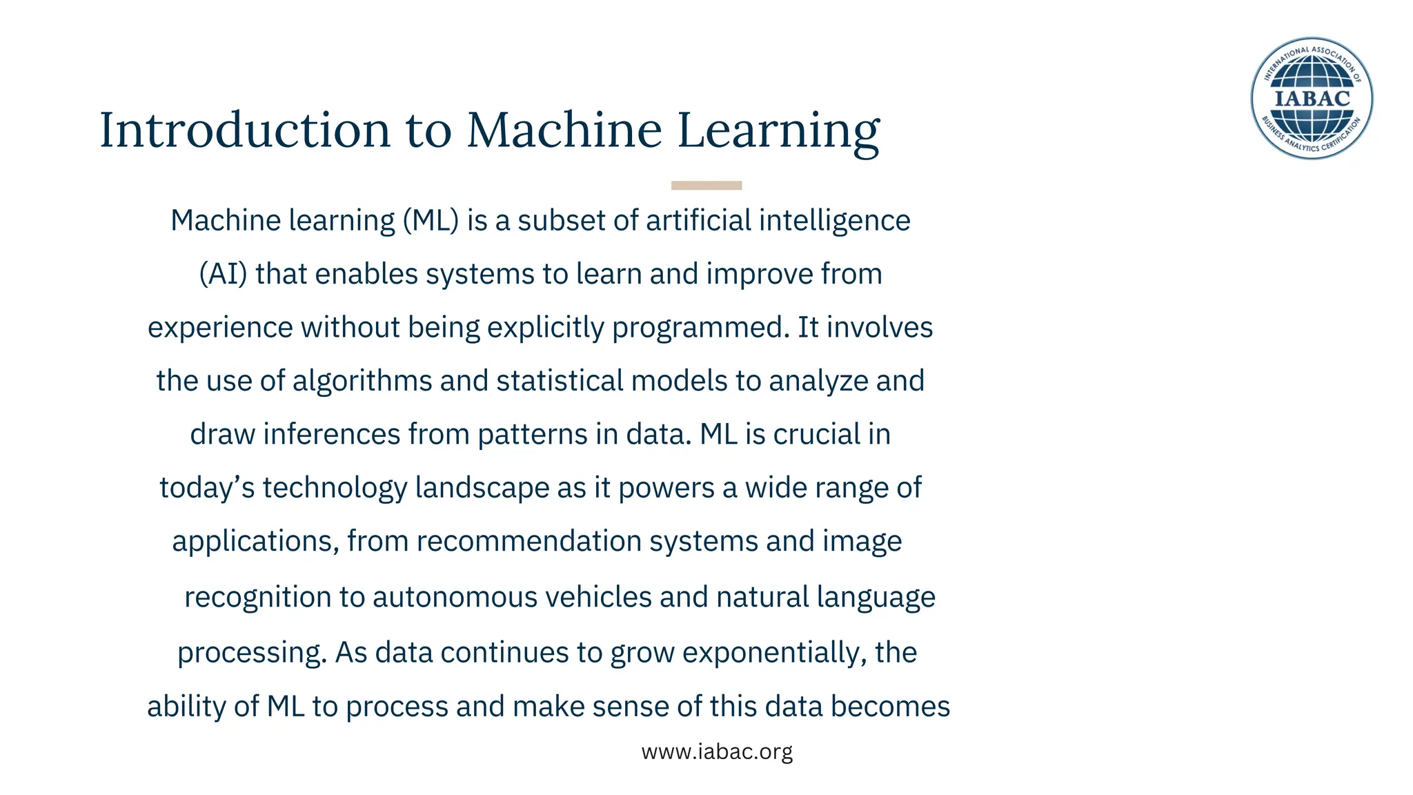 Understanding Machine Learning Algorithms | PPT Understanding Machine Learning Algorithms | PPT