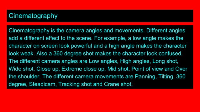 Micro and Macro elements in film | PDF