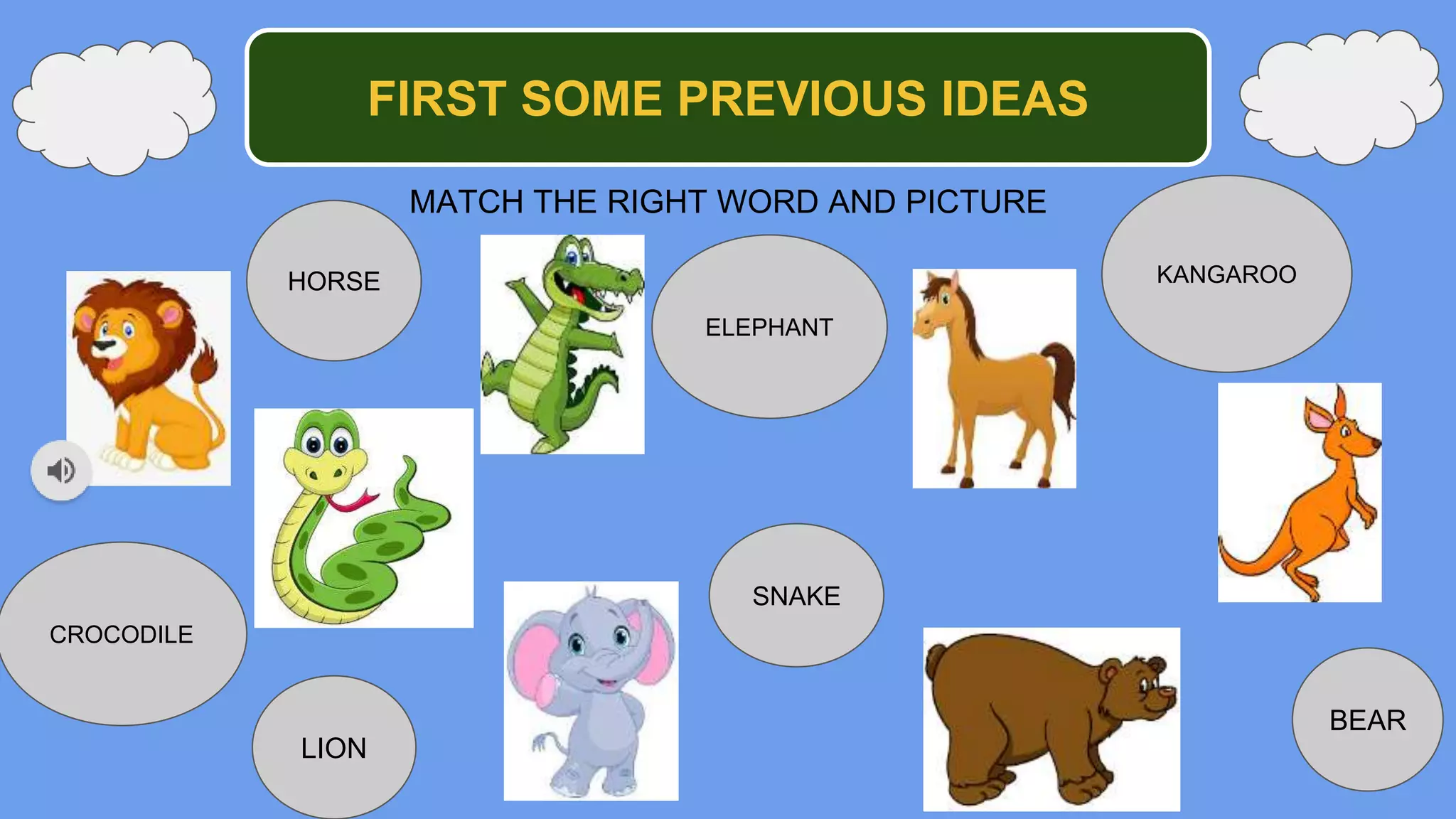 Wild animals english lesson | PPTX