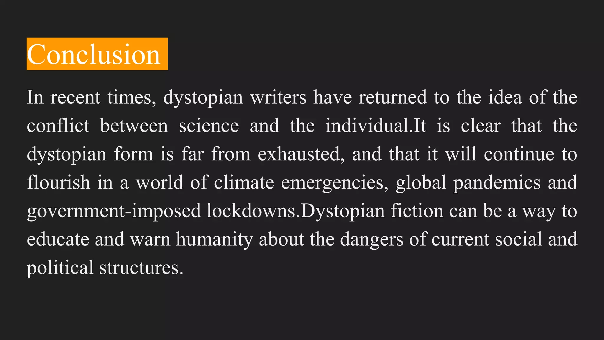 Dystopian literature .pptx