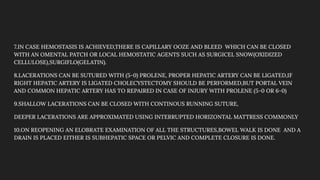 Management of Liver Injuries | PPT