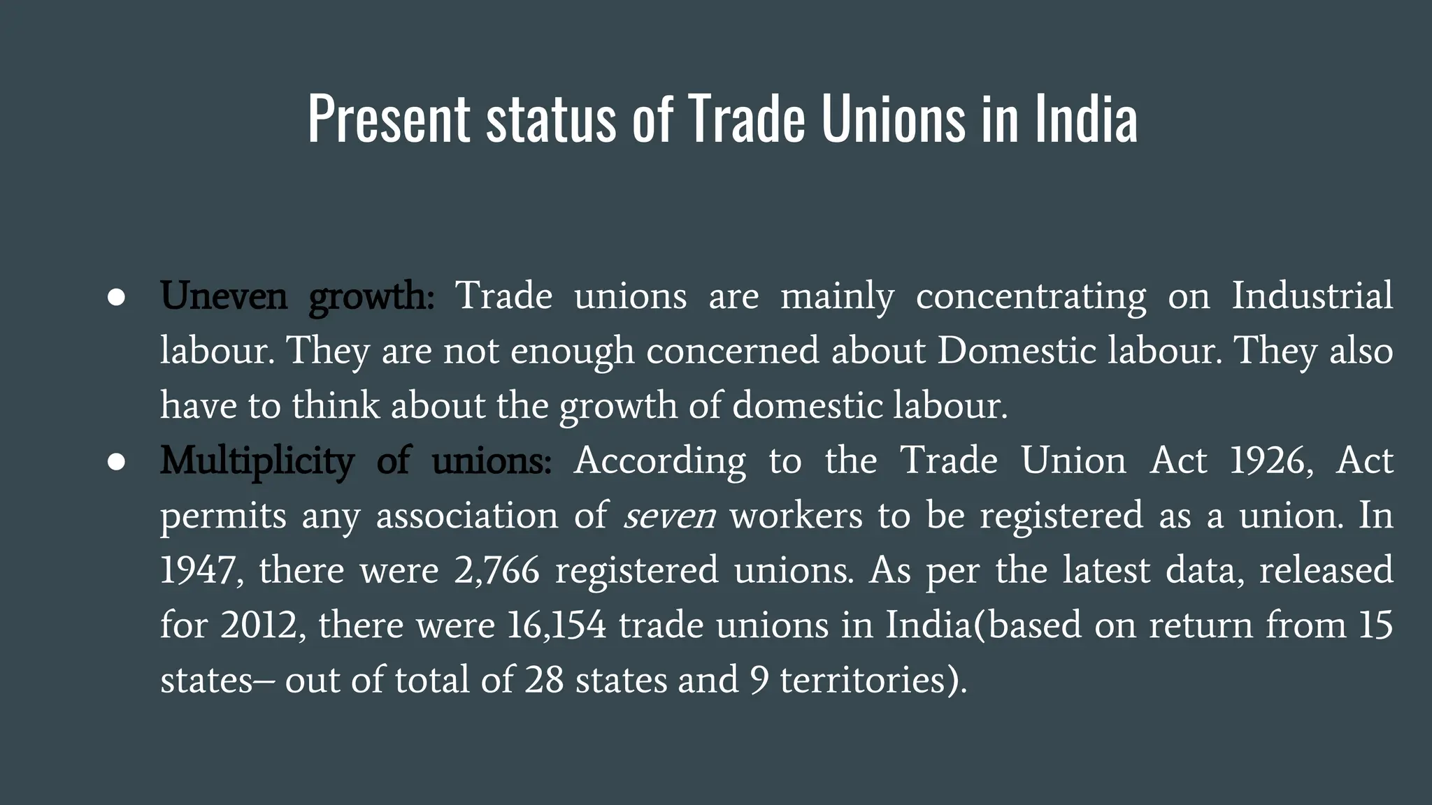 Present and Future of Trade unions .pptx
