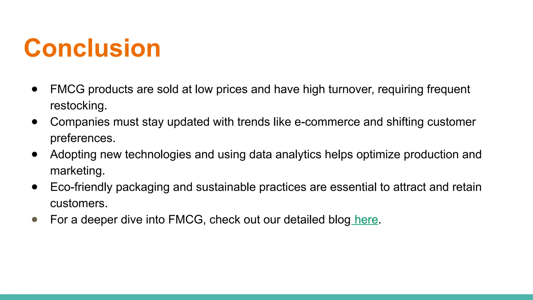 Inside FMCG industry: Strategies, Trends, innovations | PPTX