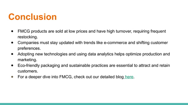 Inside FMCG industry: Strategies, Trends, innovations | PPTX