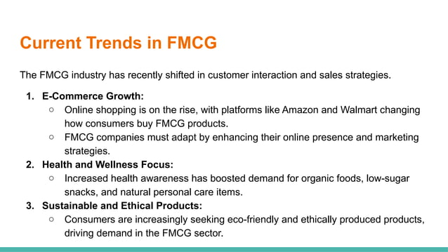 Inside FMCG industry: Strategies, Trends, innovations | PPTX