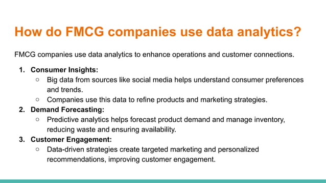 Inside FMCG industry: Strategies, Trends, innovations | PPTX