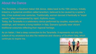 southern Italy's Folk Dance Tarantella "Dance of the Spider" | PDF