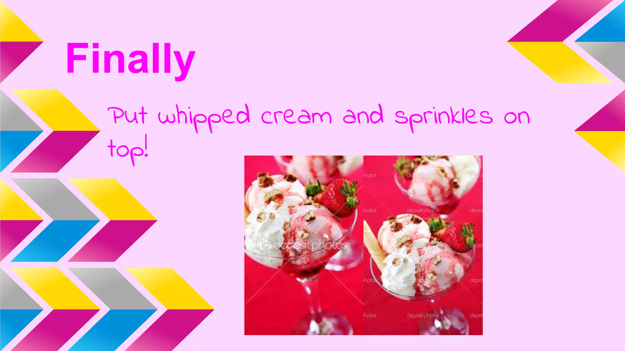 Ice cream sundae by Valeria and Iker F. | PPT