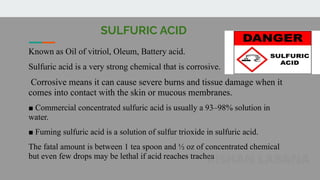 Mushroom poisoning and caustics-inorganic acids and alkali | PDF