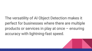 AI Object Detection | PPTX