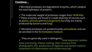 Protease enzyme | PPTX