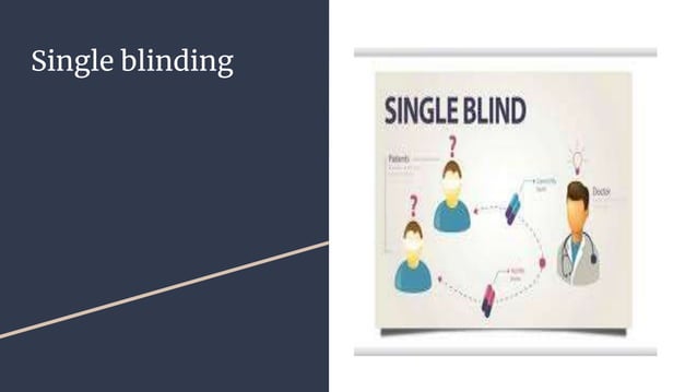 Types of Blinding in Clinical Research.. | PPTX