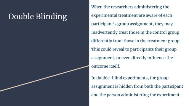 Types of Blinding in Clinical Research.. | PPTX