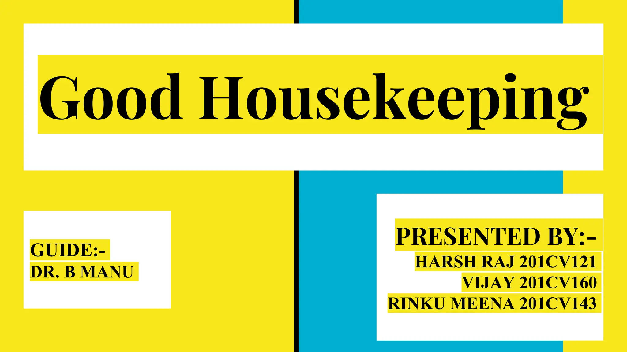 Untitled presentation (4)-1.pptx good housekeeping | PPTX