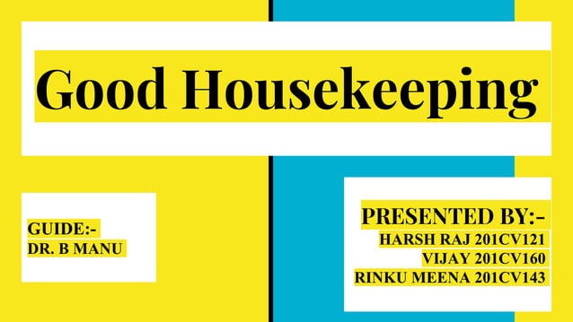 Untitled presentation (4)-1.pptx good housekeeping | PPT